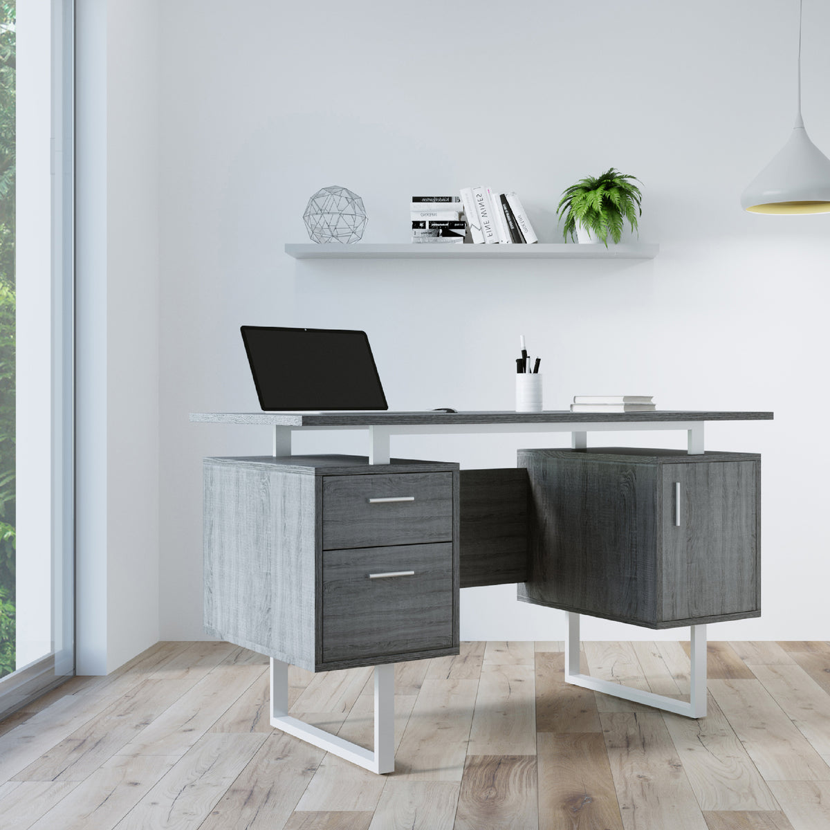 Premium Modern Computer Desk – Office Tailor